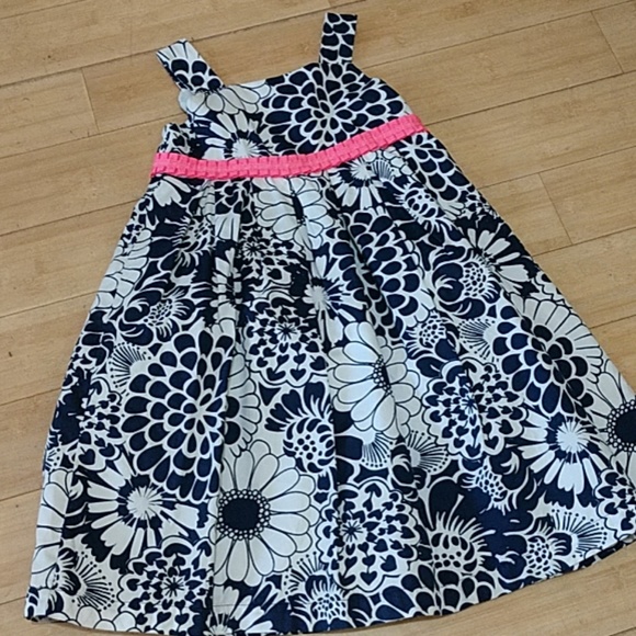 Carter's | Dresses | 525 Beautiful Blue White Floral Sundress By ...